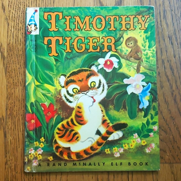 Other | Vintage 5s Timothy Tiger Hardcover Childrens Book | Poshmark